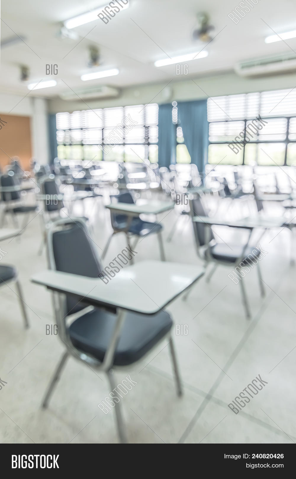 Blur Classroom Image & Photo (Free Trial) | Bigstock