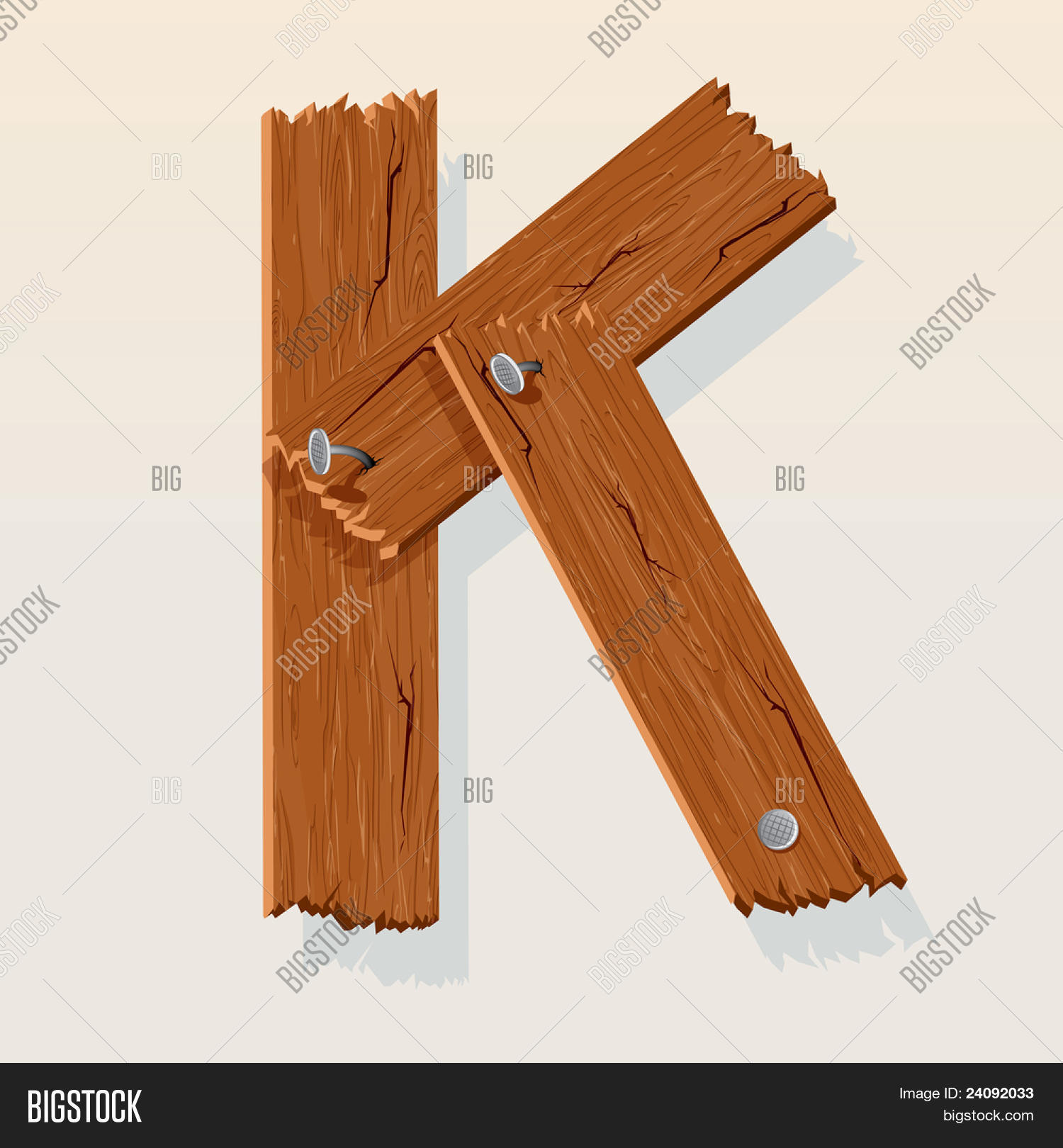 Letter K Vector Vector & Photo (Free Trial) | Bigstock