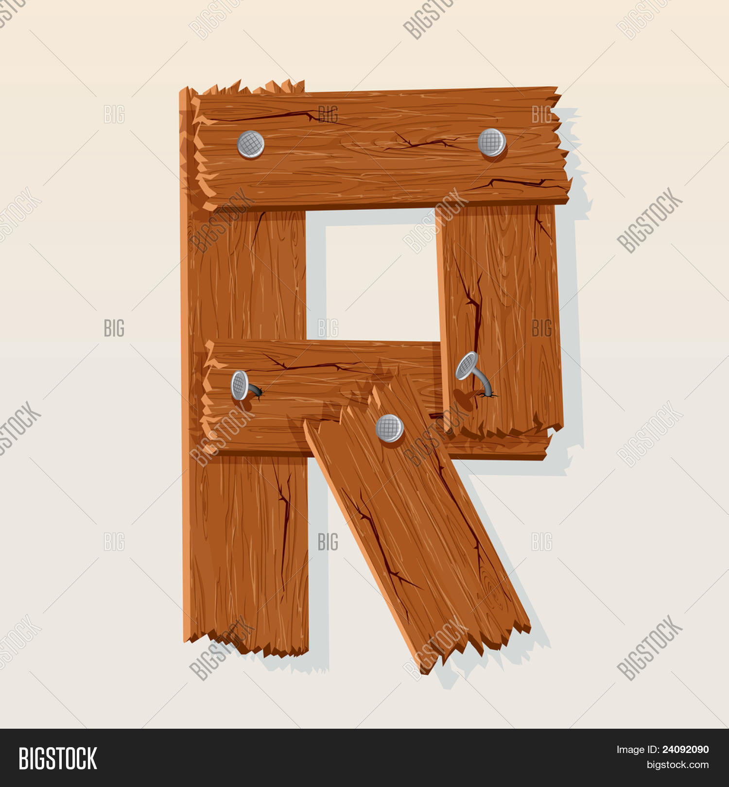 Letter R Vector Vector & Photo (Free Trial) | Bigstock