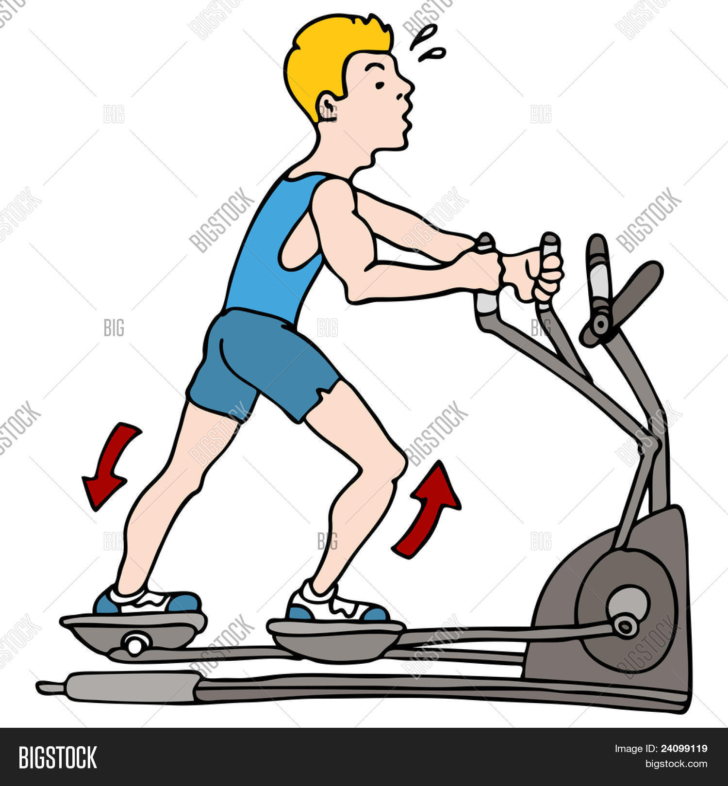 Image Man Exercising Vector & Photo (Free Trial) | Bigstock