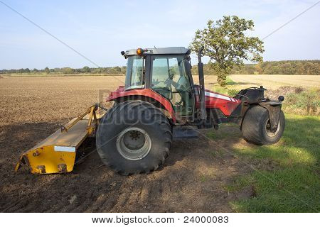 Three Wheeled Tractor Image & Photo (Free Trial) | Bigstock