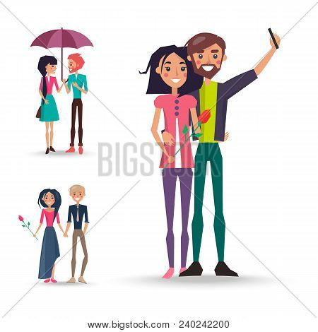 Set Three Couples Vector & Photo (Free Trial) | Bigstock