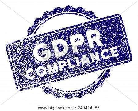 Gdpr Compliance Stamp Vector & Photo (Free Trial) | Bigstock