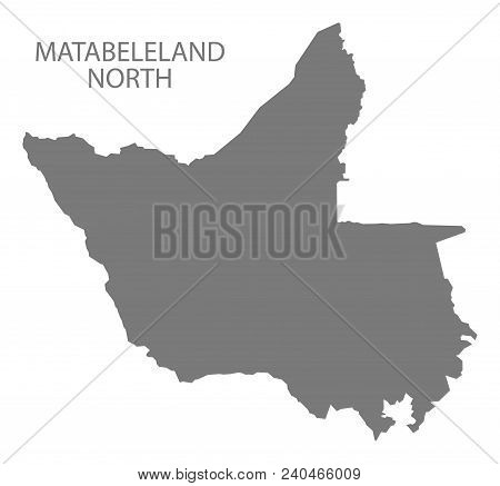 Matabeleland North Map Image & Photo (Free Trial) | Bigstock