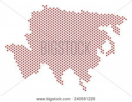 Dot Asia Map. Vector Vector & Photo (Free Trial) | Bigstock