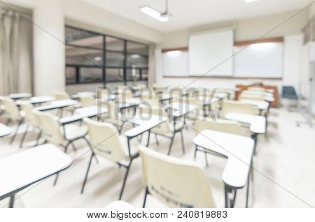 Blur Classroom Image & Photo (Free Trial) | Bigstock