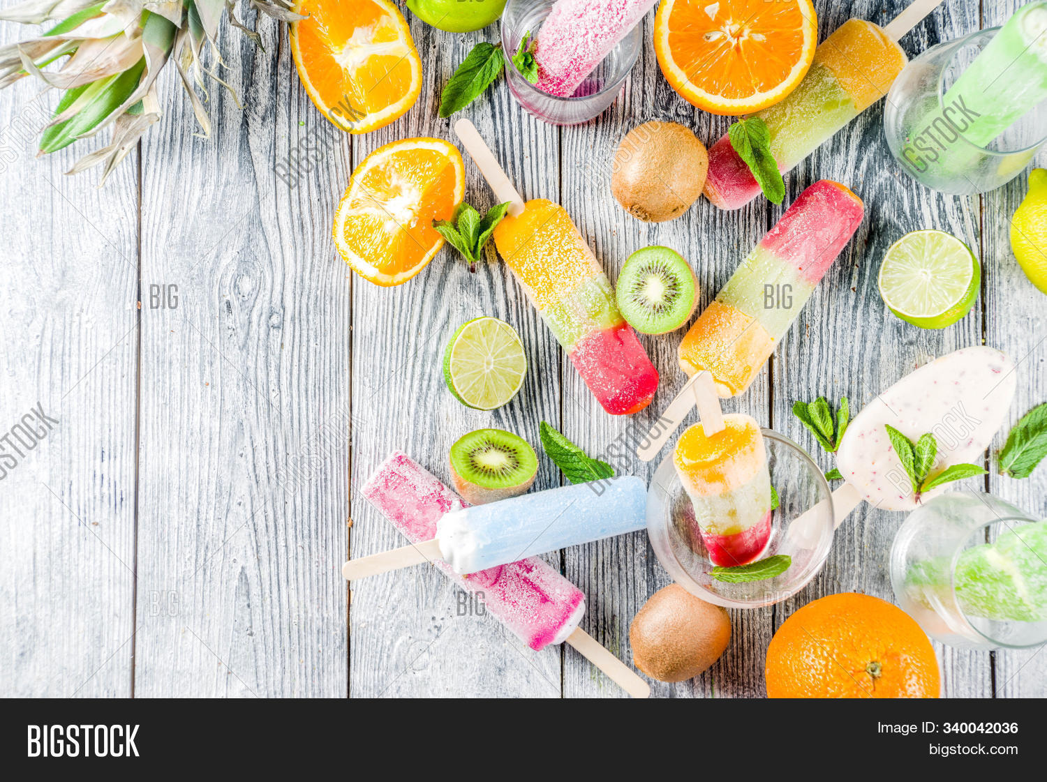 Colorful Fruit Ice Image & Photo (Free Trial) | Bigstock