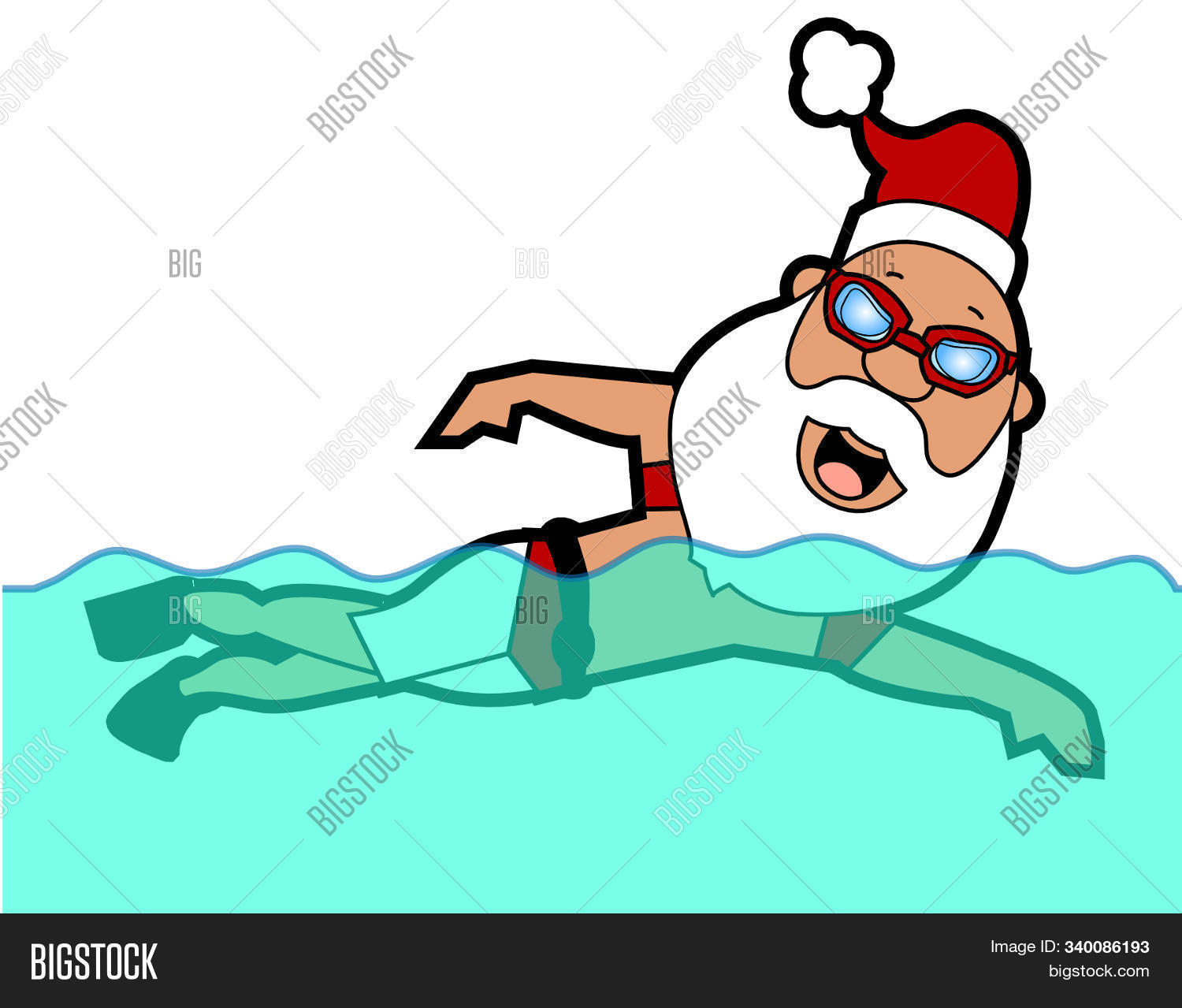 Cartoon Santa Claus Image & Photo (Free Trial) | Bigstock