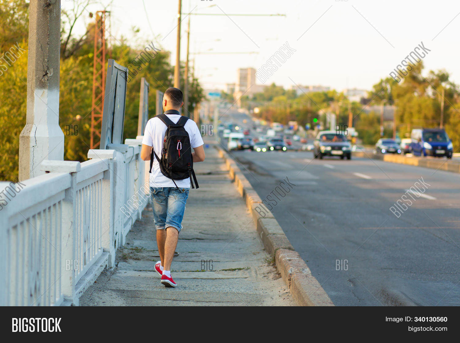 Young Guy Backpack Image & Photo (Free Trial) | Bigstock