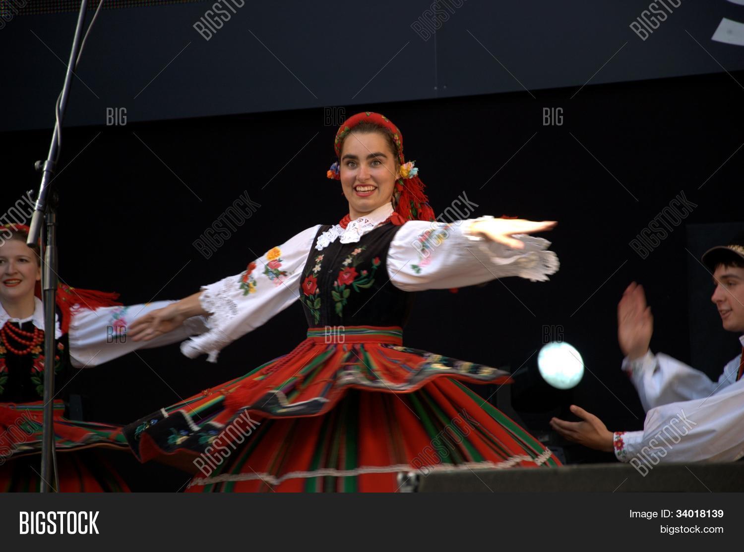 Female Folk Dancer Image & Photo (Free Trial) | Bigstock