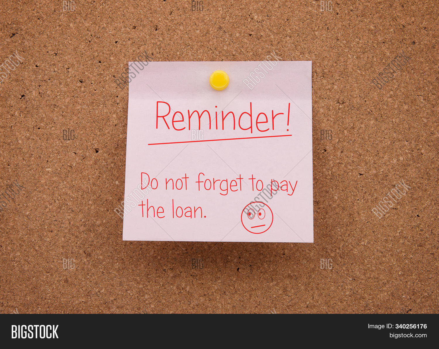 Paper Note Reminder Image & Photo (Free Trial) | Bigstock