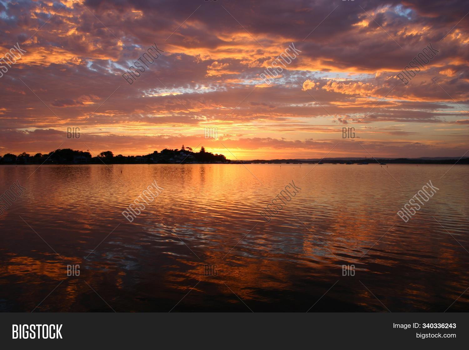 Beautiful Sunset Shot Image & Photo (Free Trial) | Bigstock