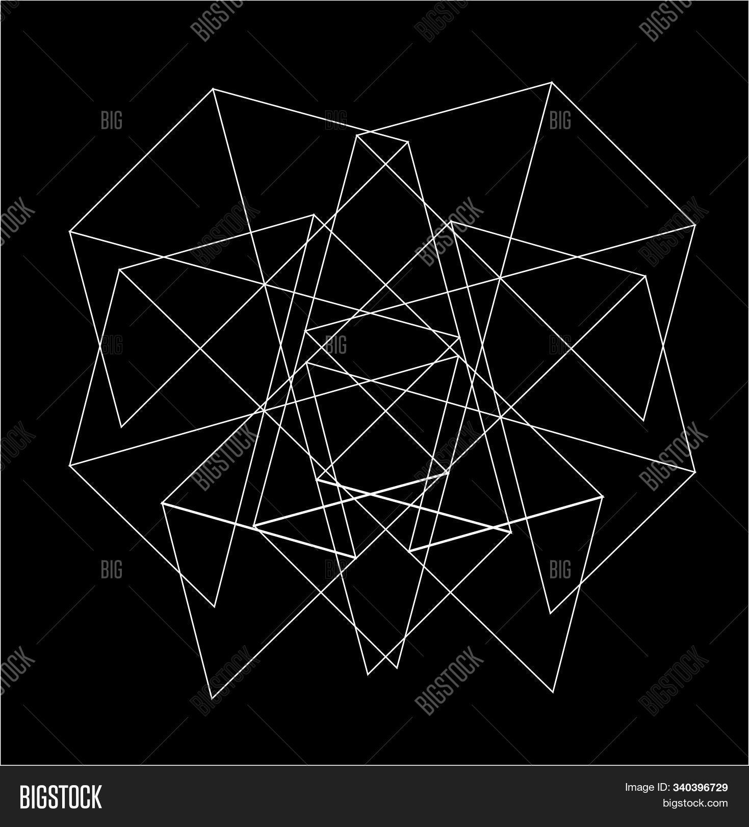 Triangle Hexagonal Vector & Photo (Free Trial) | Bigstock