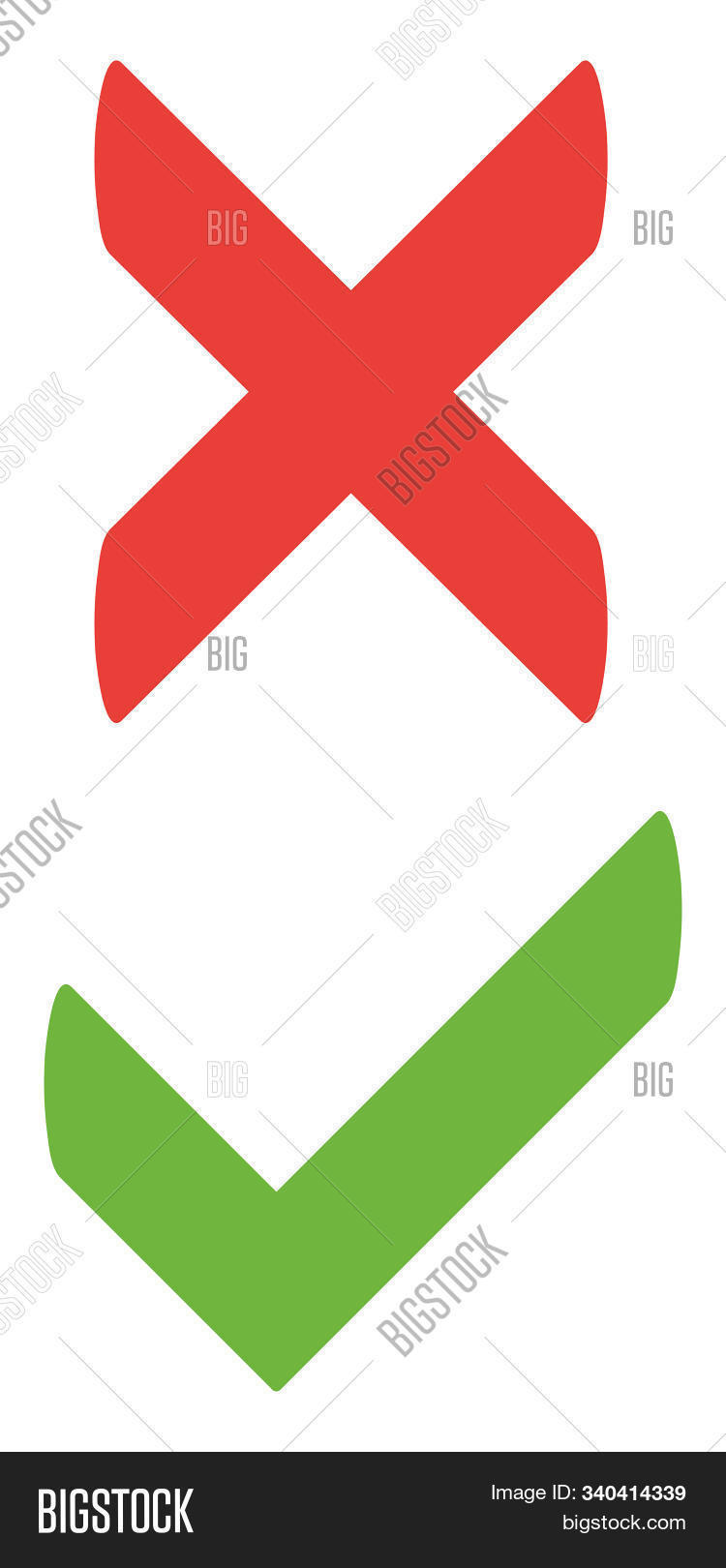 Thin Line Check Mark Image & Photo (Free Trial) | Bigstock