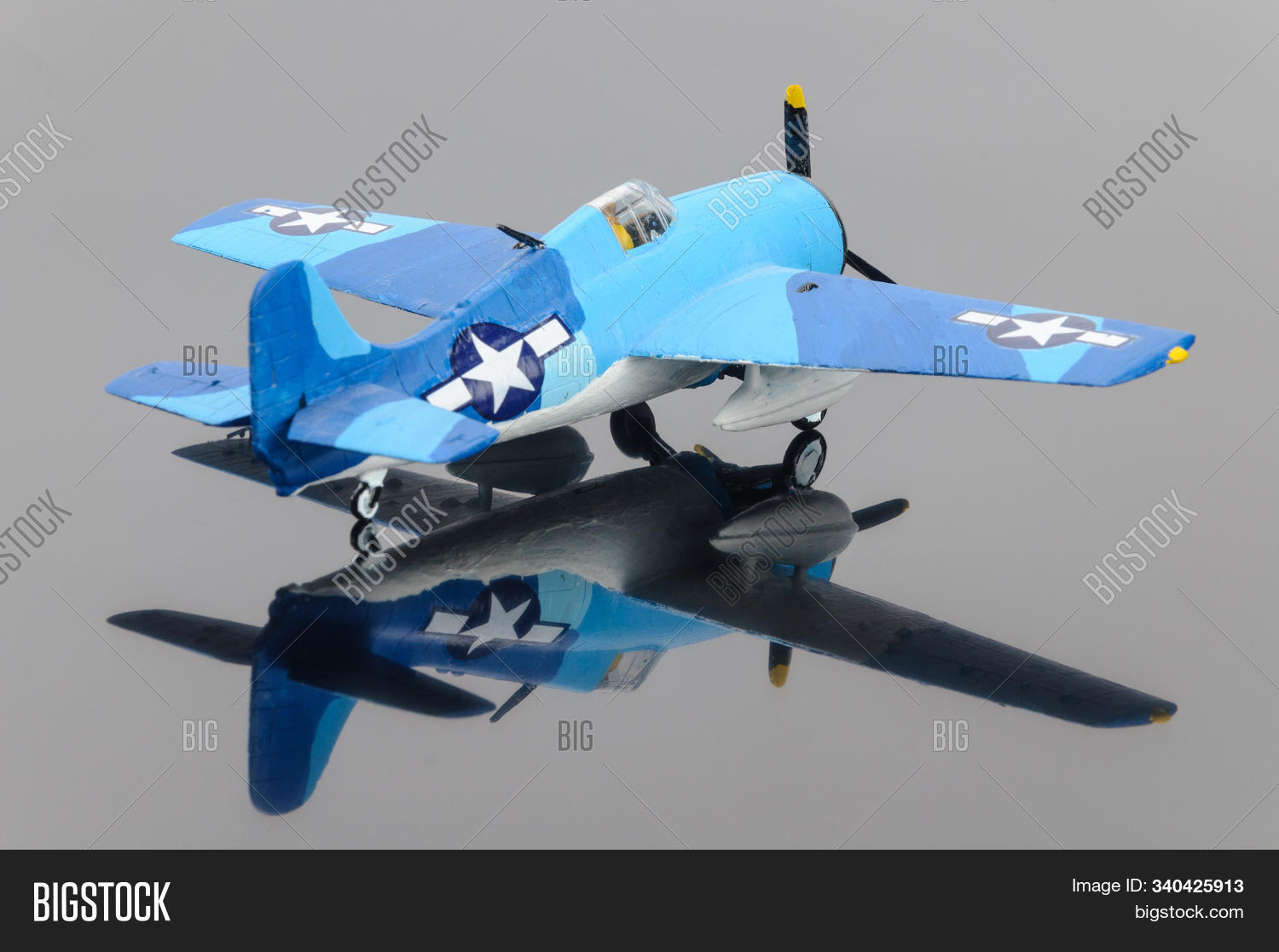 Blue Plastic Plane Image & Photo (Free Trial) | Bigstock