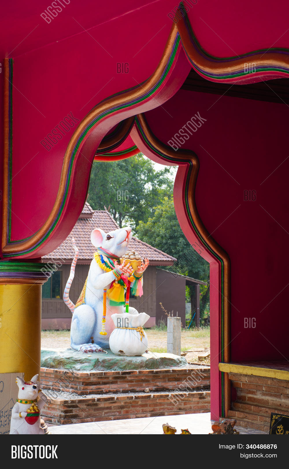 Rat Statue Buddhist Image & Photo (Free Trial) | Bigstock