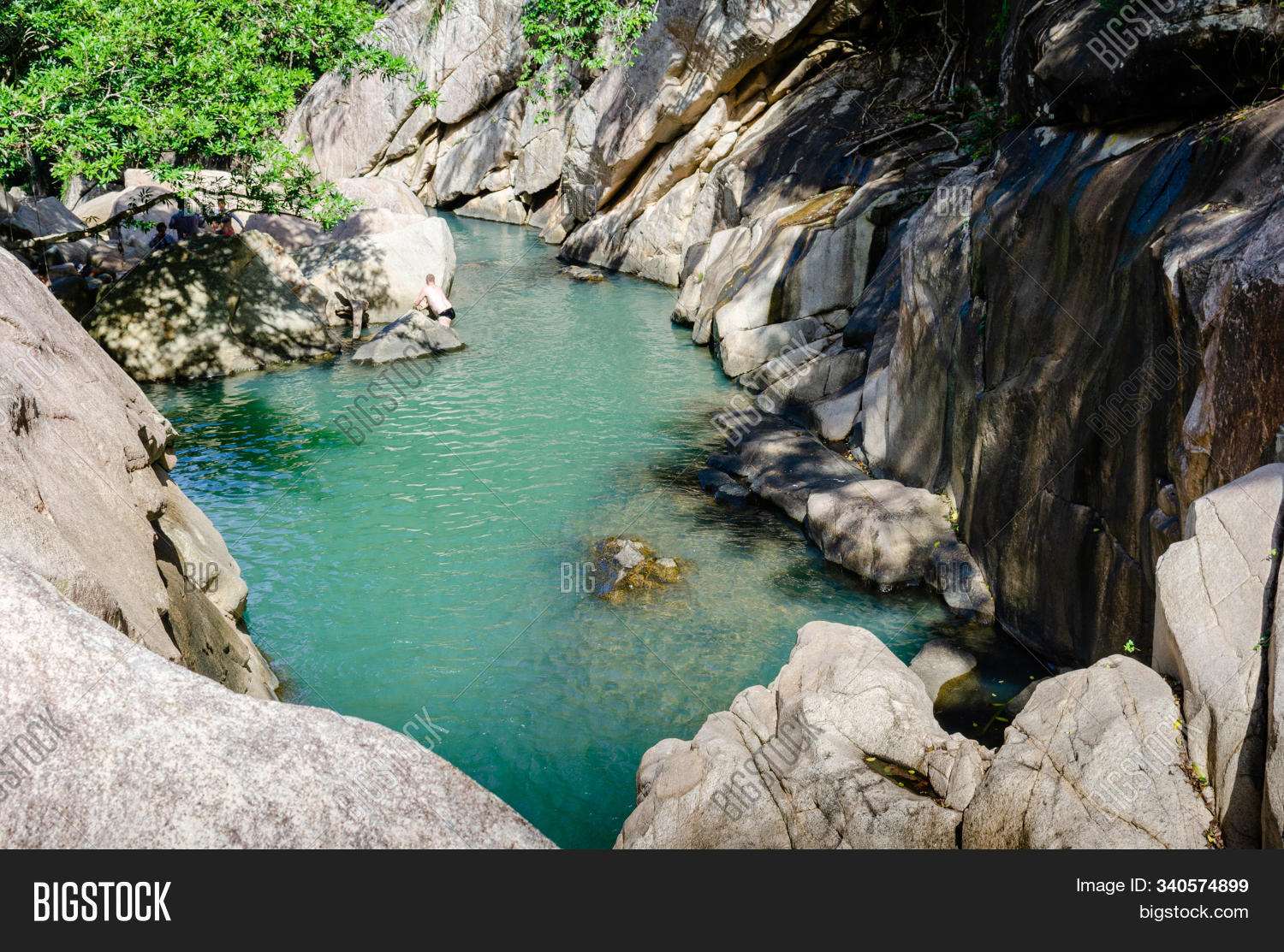 Ba Ho Waterfalls Near Image & Photo (Free Trial) | Bigstock