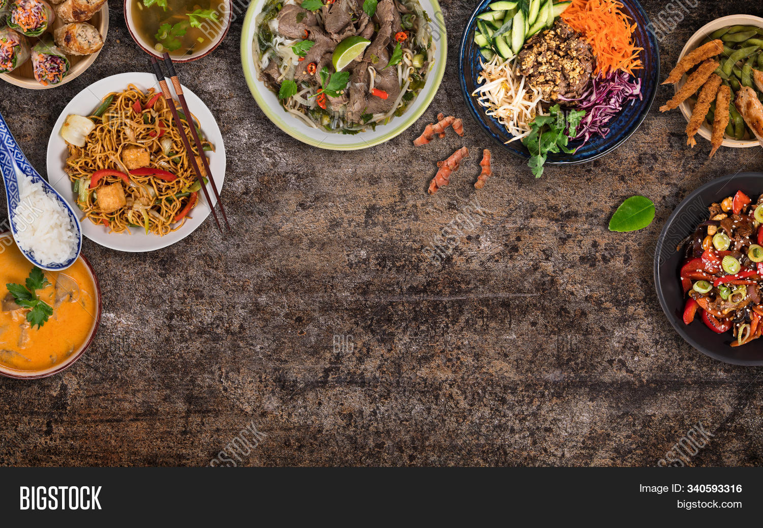 Asian Food Background Image & Photo (Free Trial) | Bigstock