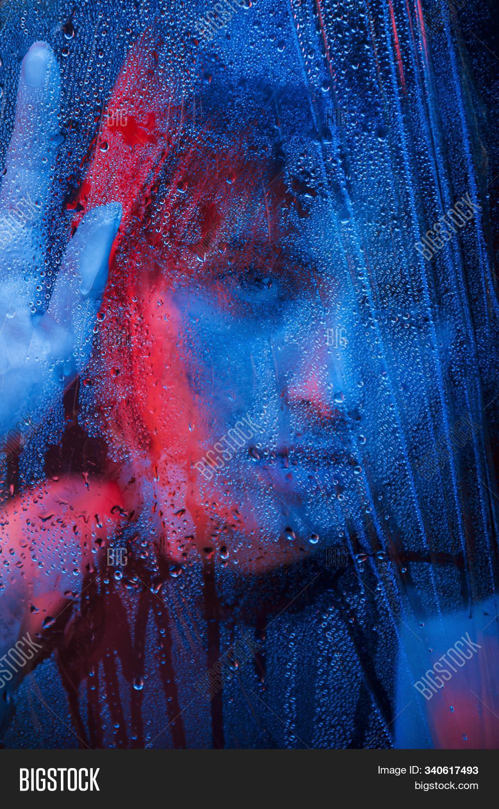 Red Blue Lights On Image & Photo (Free Trial) | Bigstock