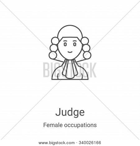 Judge Icon Isolated Vector & Photo (Free Trial) | Bigstock