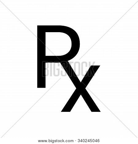 Rx Icon. Medical Vector & Photo (Free Trial) | Bigstock