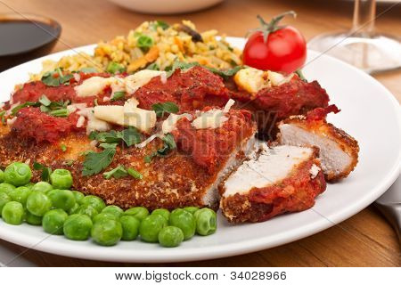 Chicken Parmesan Images, Illustrations & Vectors (Free) - Bigstock