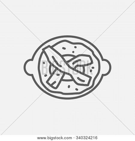 Kentucky Icon Line Vector & Photo (Free Trial) | Bigstock