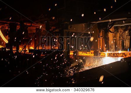Hot Red Steel Billets Image & Photo (Free Trial) | Bigstock