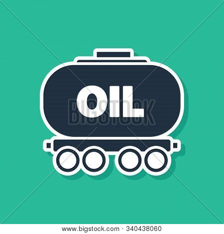 Blue Oil Railway Vector & Photo (Free Trial) | Bigstock