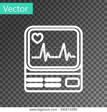 White Line Computer Vector & Photo (Free Trial) | Bigstock