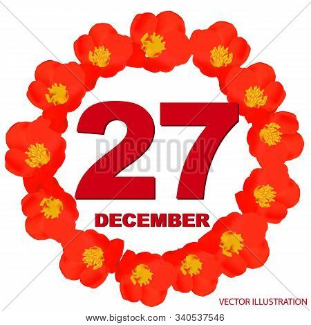 December 27 Icon. Vector & Photo (Free Trial) | Bigstock