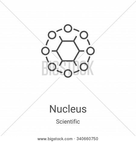 Nucleus Icon Isolated Vector & Photo (Free Trial) | Bigstock