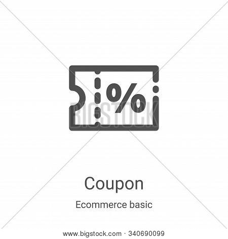 Coupon Icon Isolated Vector & Photo (Free Trial) | Bigstock