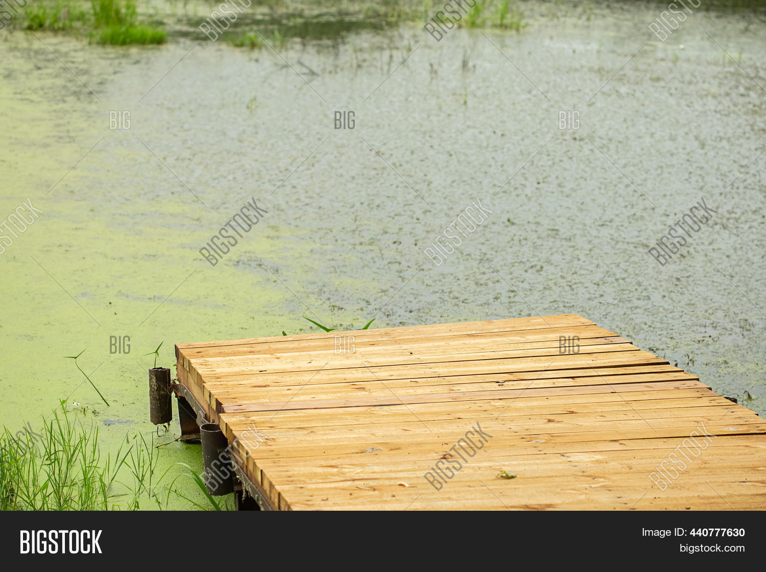 Wooden Boat Dock On Image & Photo (Free Trial) | Bigstock