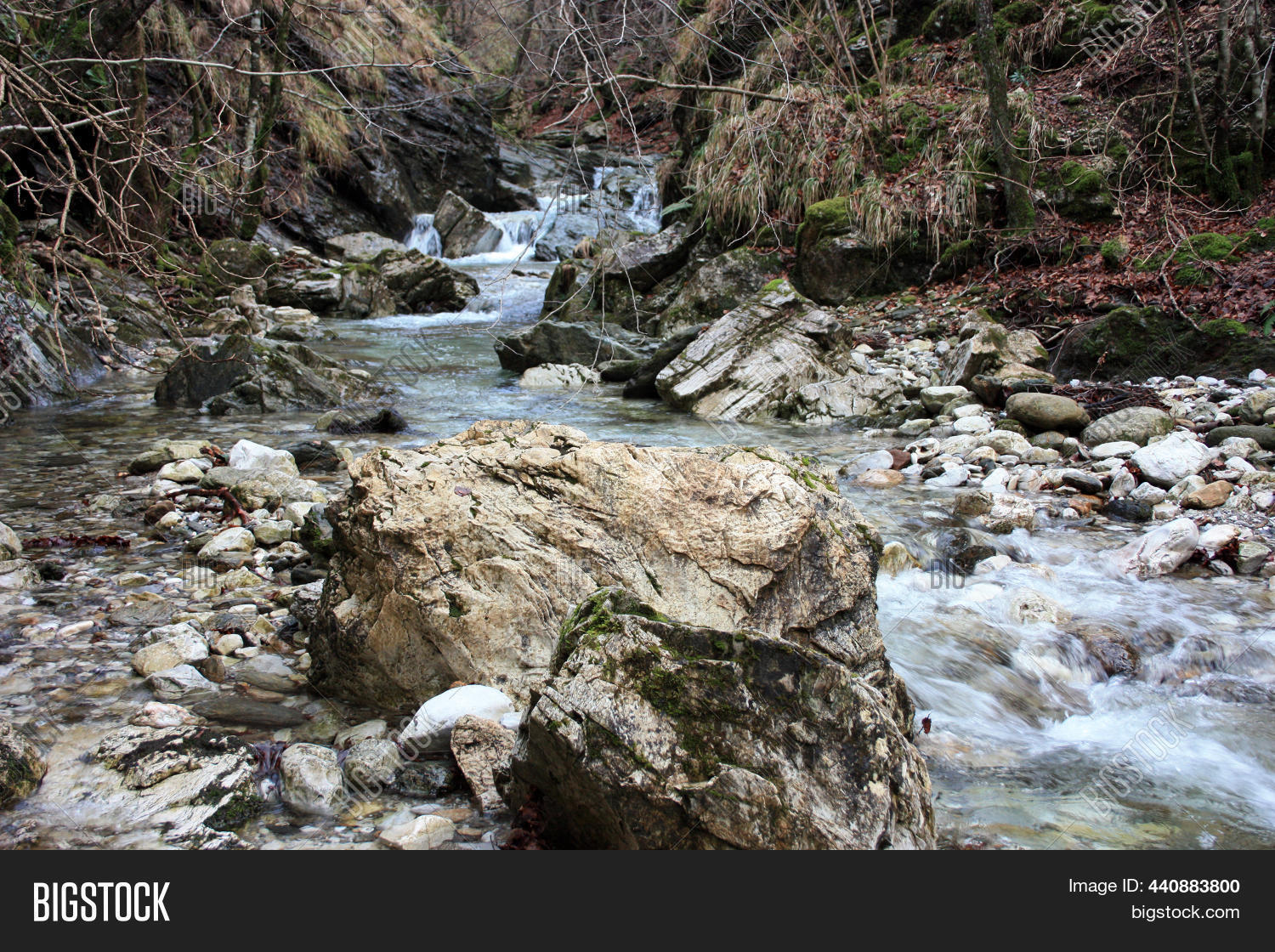 Flow Cold Water Stream Image & Photo (Free Trial) | Bigstock