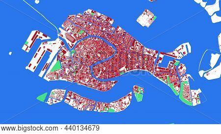 Venice Vector Map. Vector & Photo (Free Trial) | Bigstock