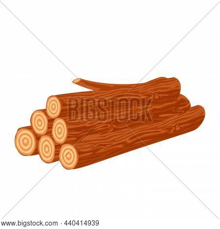 Piles Cutted Tree Vector & Photo (Free Trial) | Bigstock