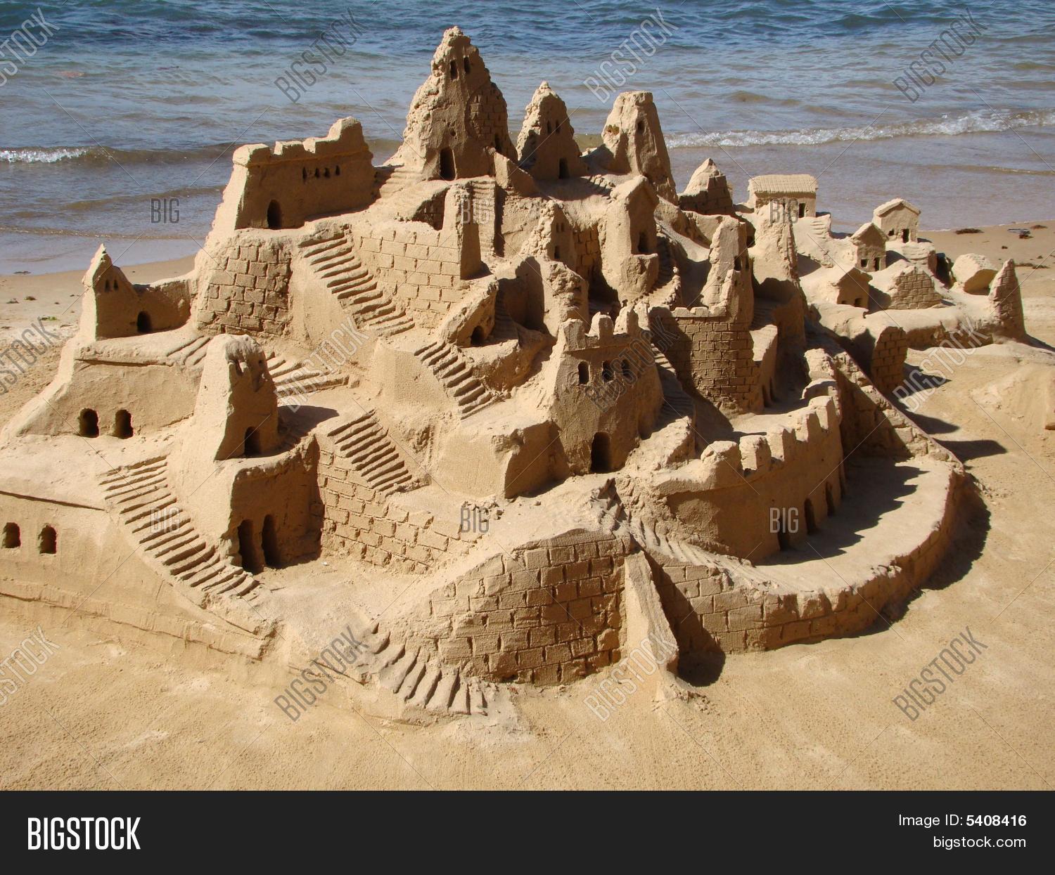Sand Castle Image & Photo (Free Trial) | Bigstock