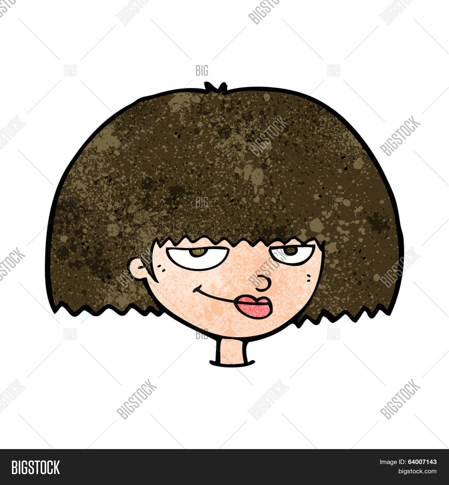 Cartoon Mean Female Vector & Photo (Free Trial) | Bigstock