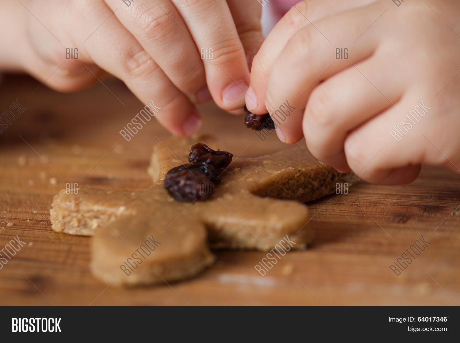 Child Putting Raisins Image & Photo (Free Trial) | Bigstock