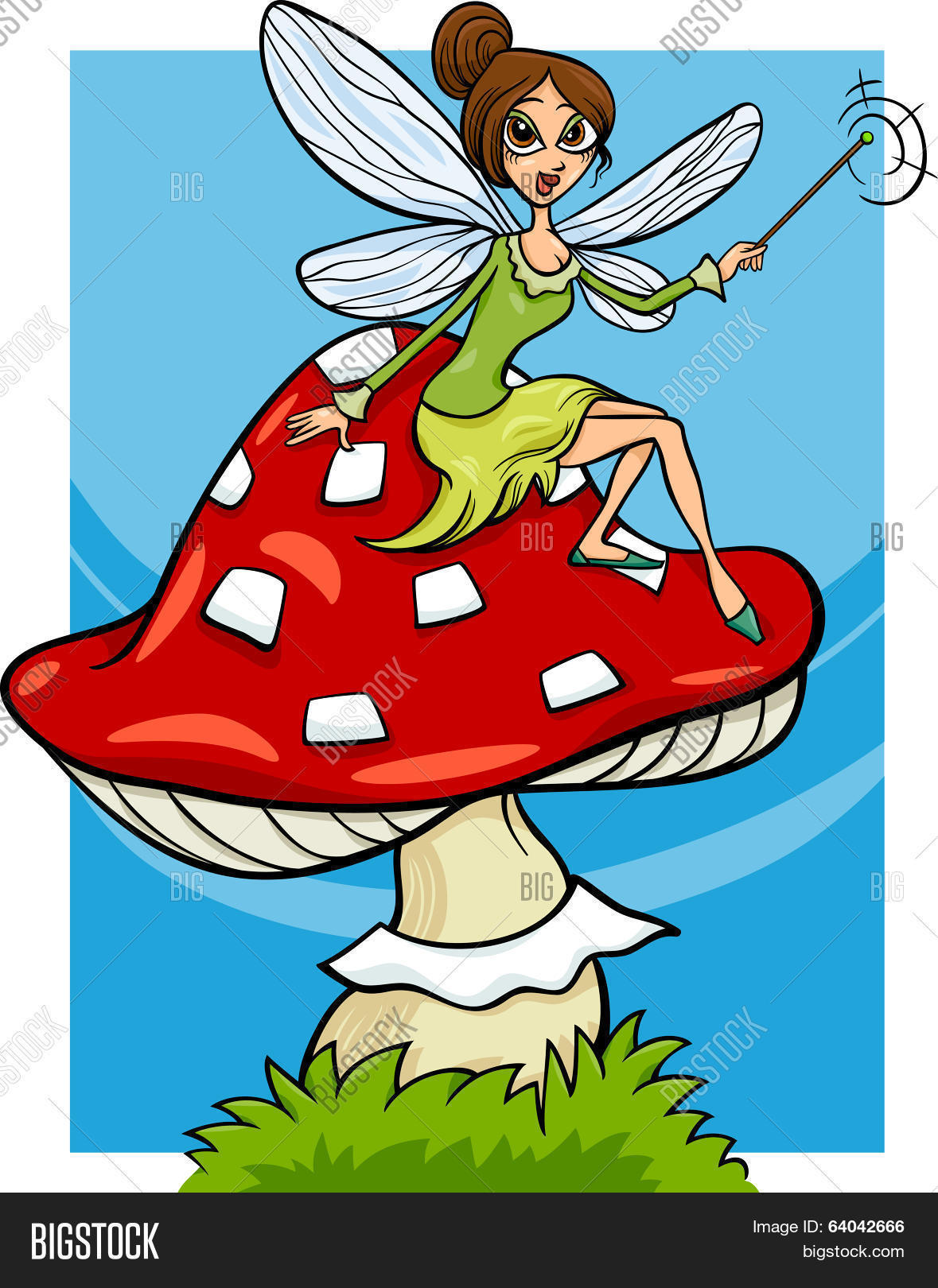 Elf Fairy Fantasy Vector & Photo (Free Trial) | Bigstock