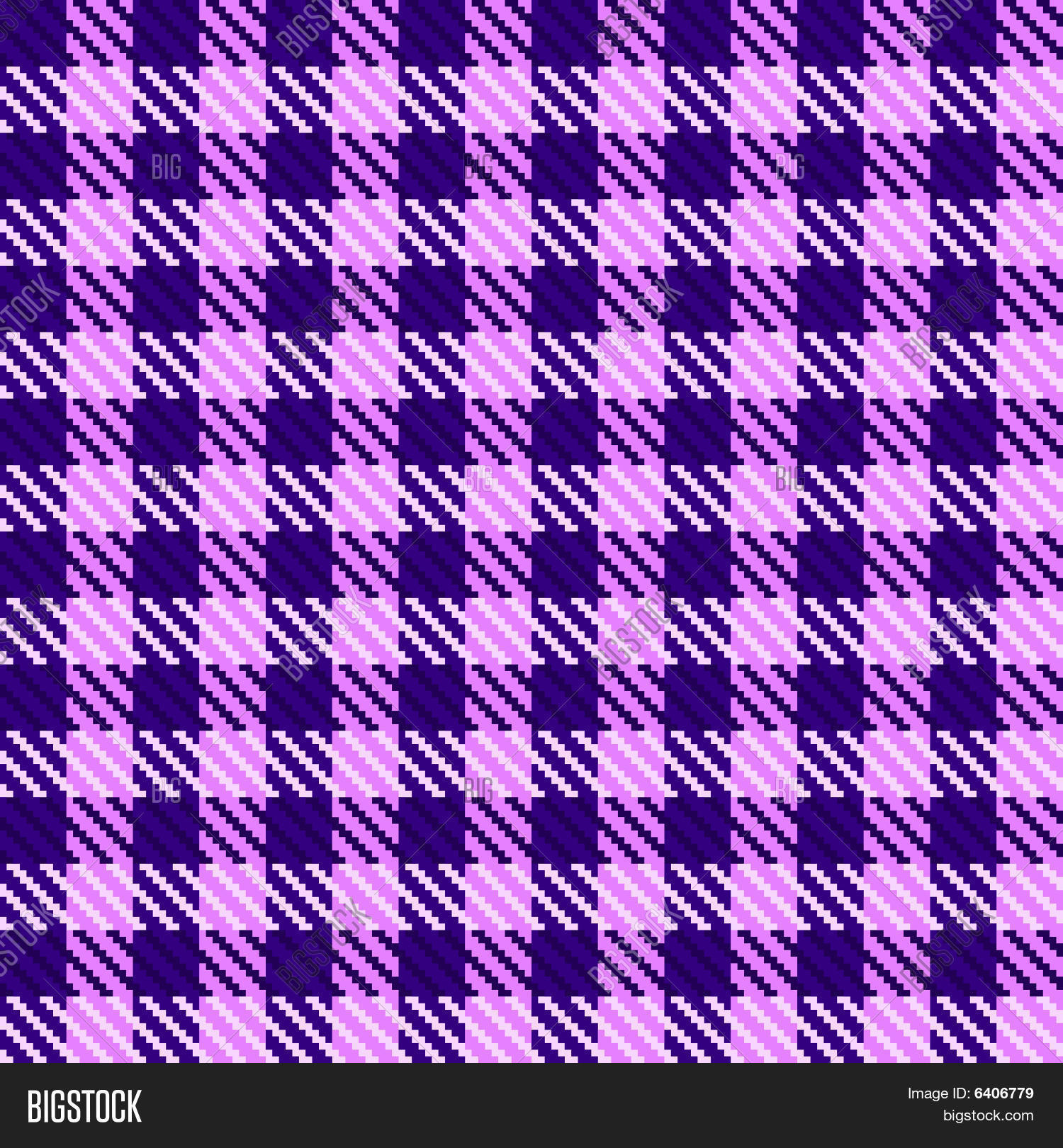 Purple Check Fabric Vector & Photo (Free Trial) | Bigstock