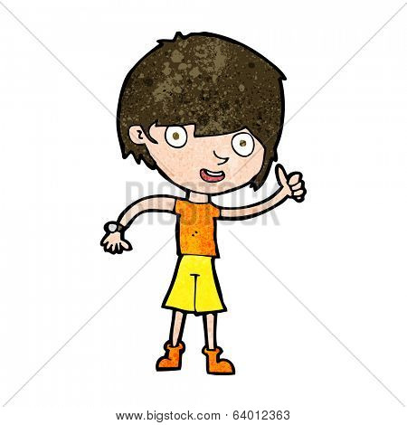 Cartoon Boy Positive Vector & Photo (Free Trial) | Bigstock