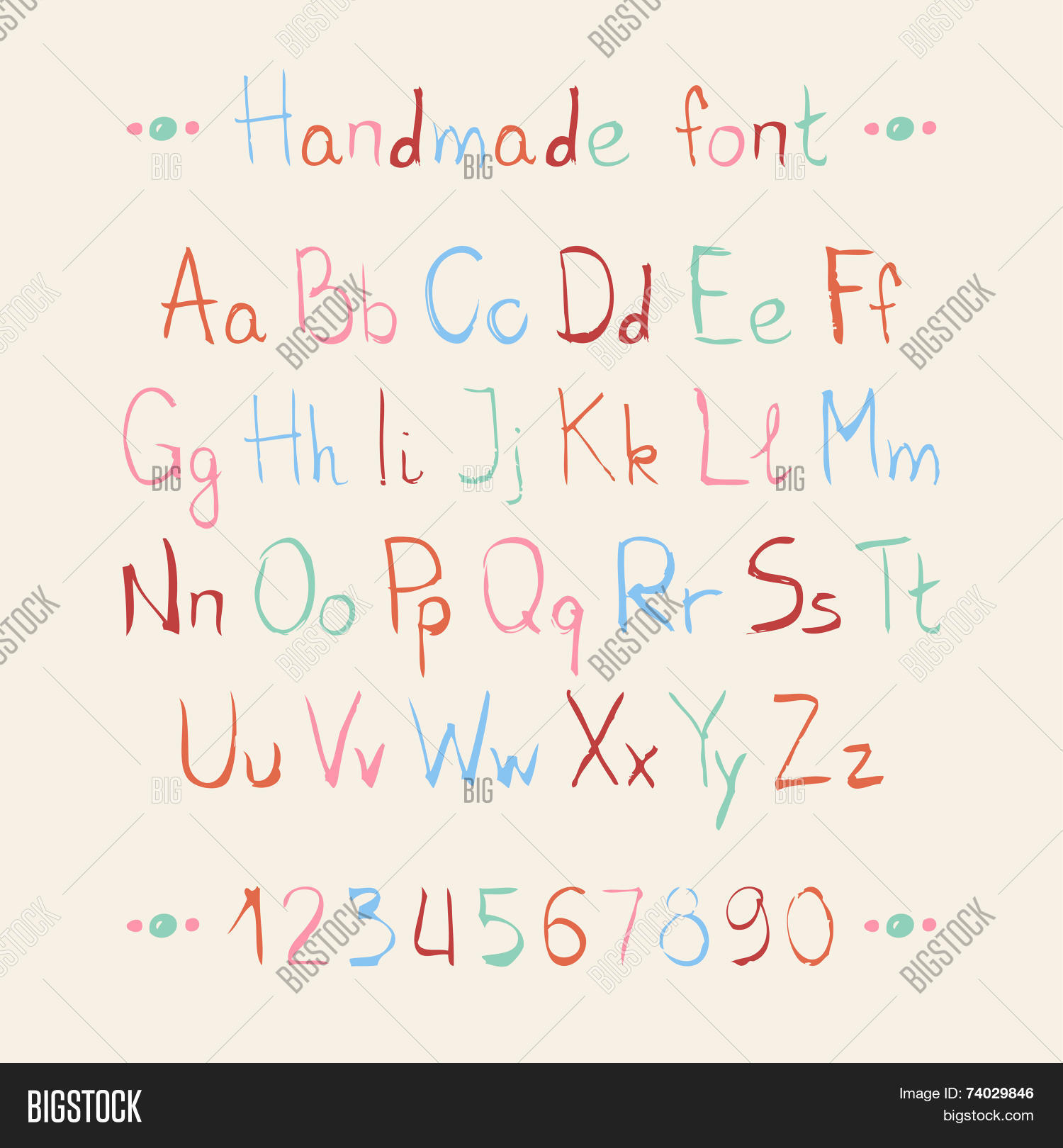 Simple Colorful Hand Vector & Photo (Free Trial) | Bigstock