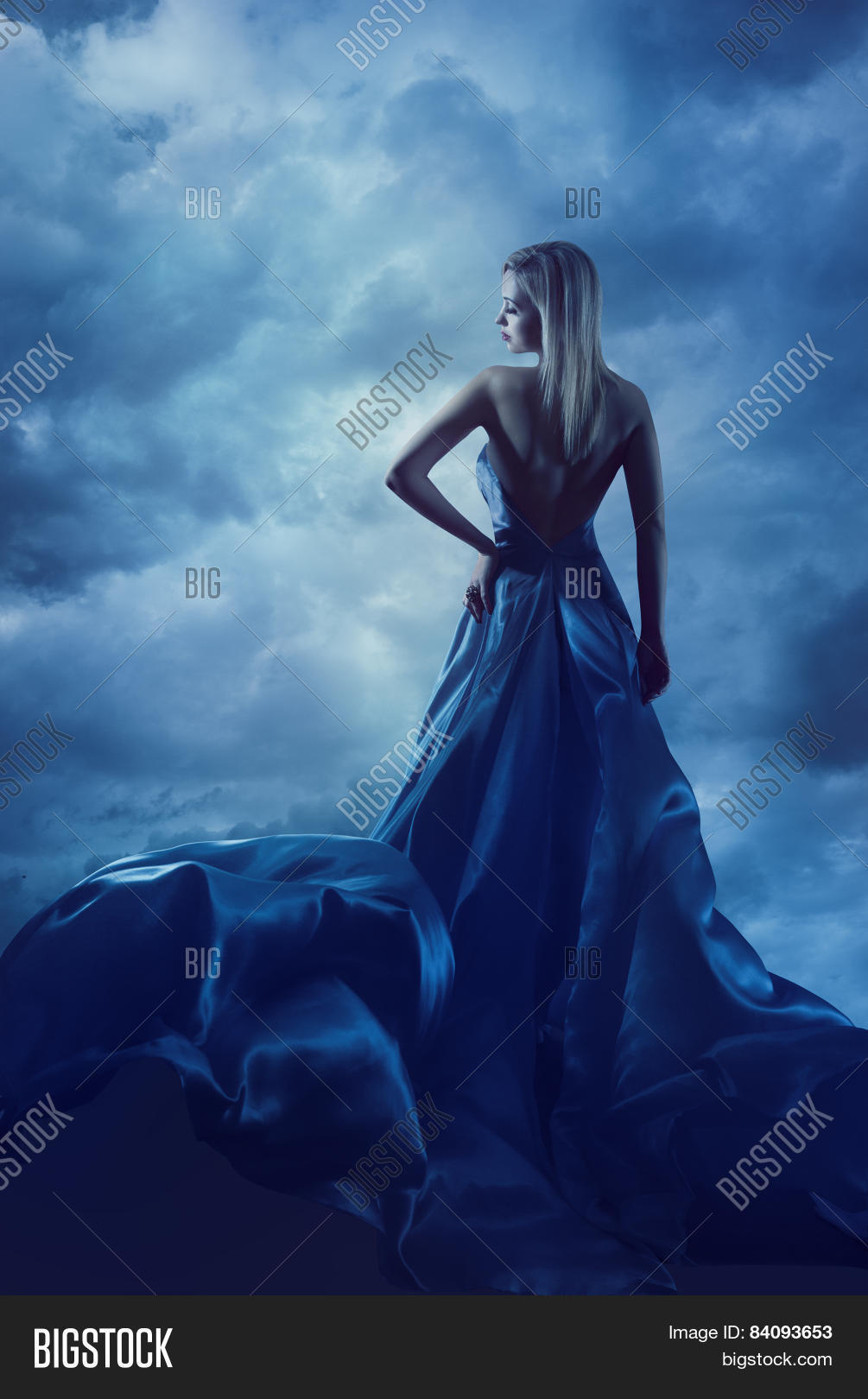 Woman Back Portrait Image & Photo (Free Trial) | Bigstock