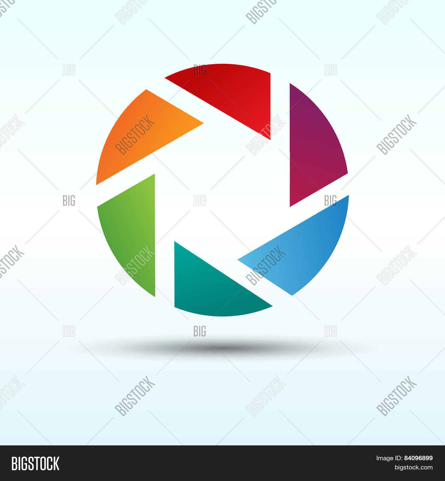 Camera Shutter Logo Vector & Photo (Free Trial) | Bigstock