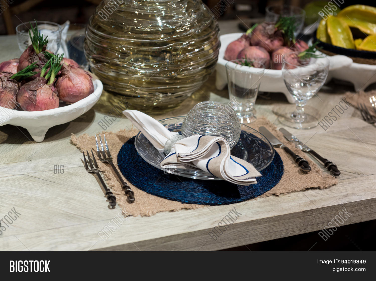 Luxury Table Setting Image & Photo (Free Trial) | Bigstock