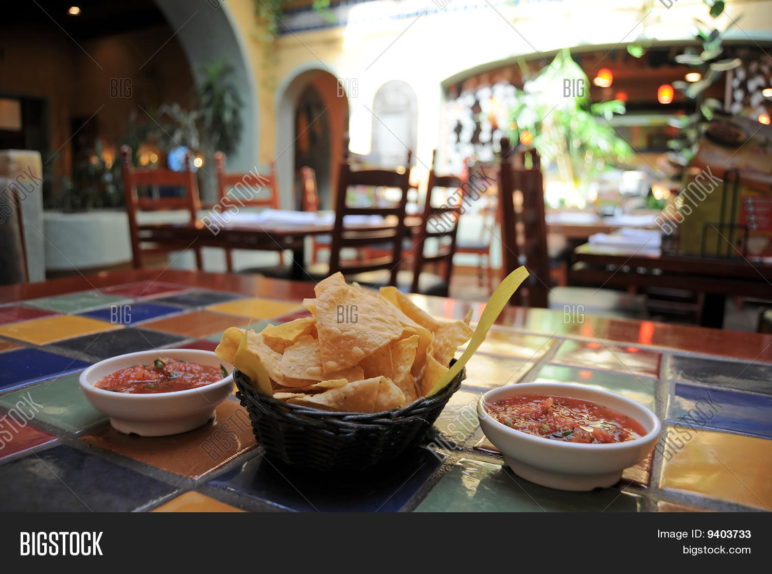 Tortilla Chips Salsa Image & Photo (Free Trial) | Bigstock