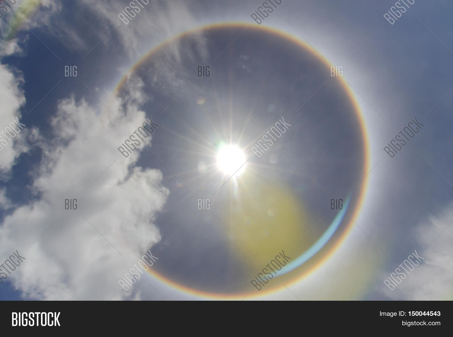 Sun Circular Rainbow Image & Photo (Free Trial) | Bigstock