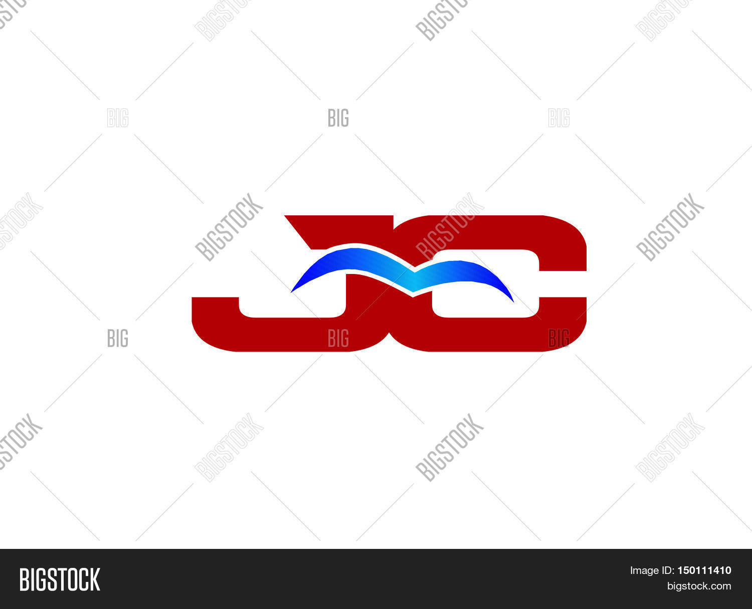 JC Logo. Vector Vector & Photo (Free Trial) | Bigstock